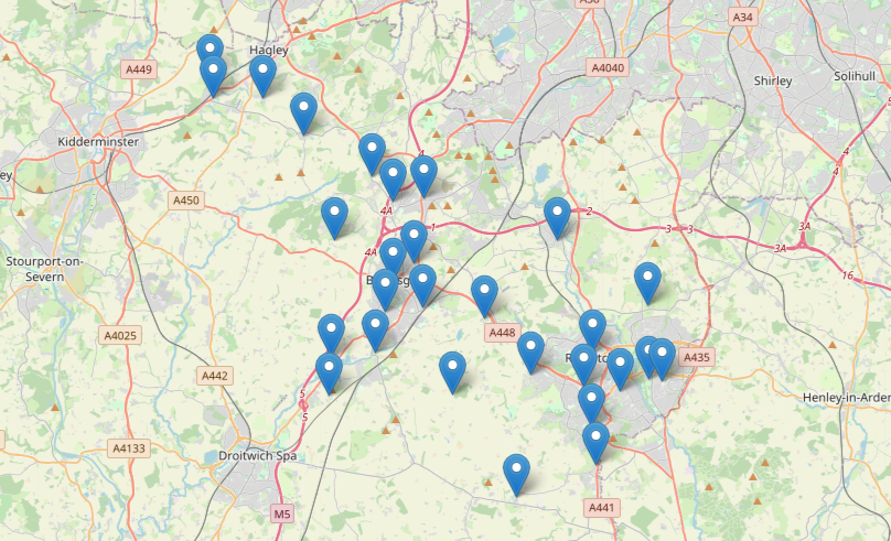 Redditch and Bromsgrove Deanery - Redditch Mission Area